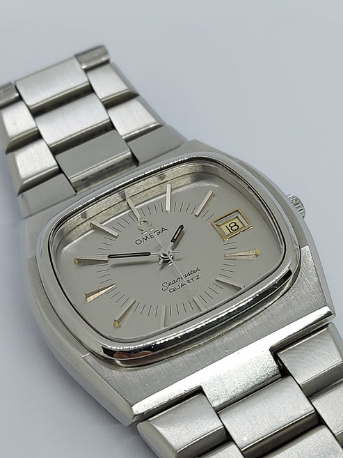 Vintage 1976 Omega Seamaster Quartz 1342 Ref. 196.0090 Men's Watch Swi ...